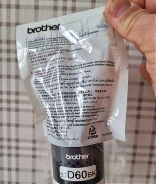 Тонер Brother BT-D60BK черный, для Brother