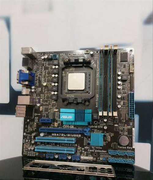 Asus M5A78L-M/USB3/12гб /fx 8320