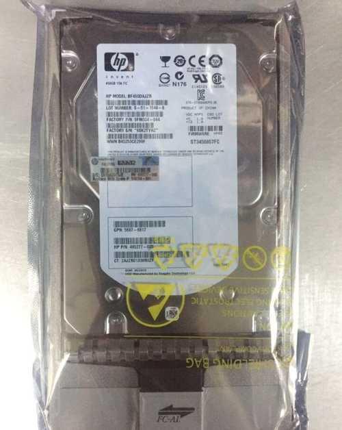 Жесткий диск HP 450Gb 15K FC 3.5" 454415-001