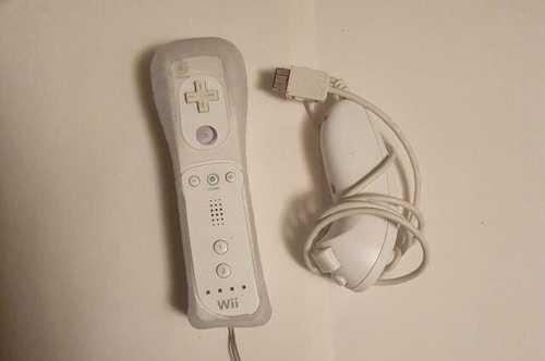 Беспроводной пульт Wii Remote Plus + Контроллер Nu