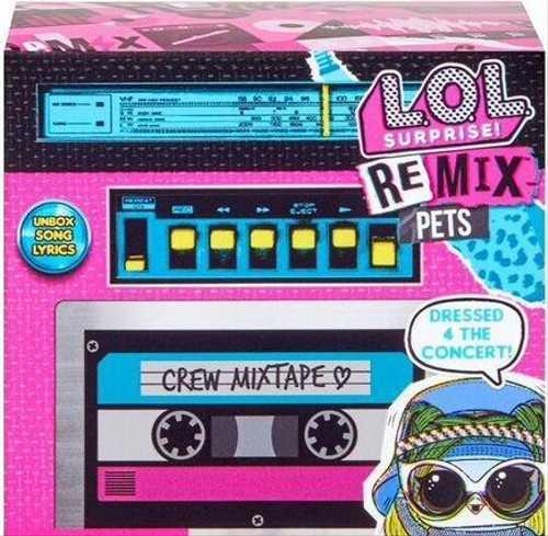 Кукла-сюрприз L.O.L. Remix Pets (567073)