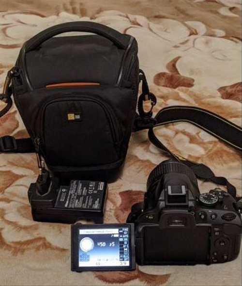 Nikon D5100 Kit 18-55 + сумка,флешка
