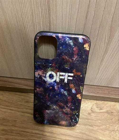 Чехол на iPhone 11 off white