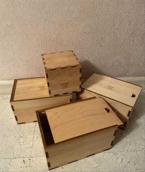 Коробка из кедра (шкатулка-пенал)