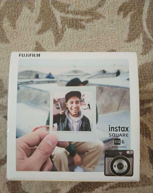 Фотоаппарат мгновенной печати fujifilm instax squa