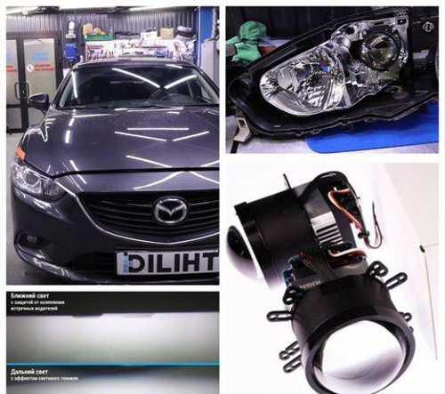 Матричные линзы Diliht novem на Mazda 6 III (GJ)