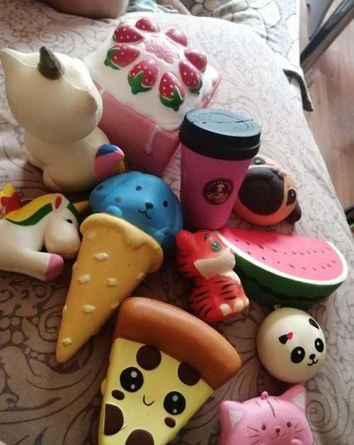 Игрушки Сквиши