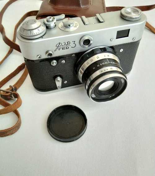 Фэд-3 советский фотоаппарат