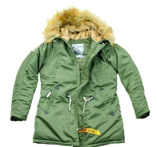 Женская Куртка Аляска Husky WMNs green