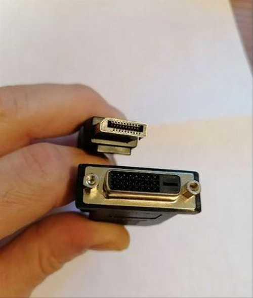 Переходник DisplayPort на dvi-d