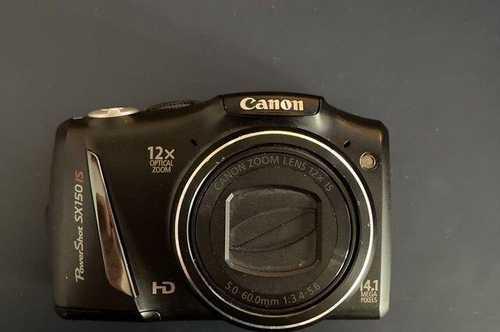 Компактный фотоаппарат canon powershot sx150is
