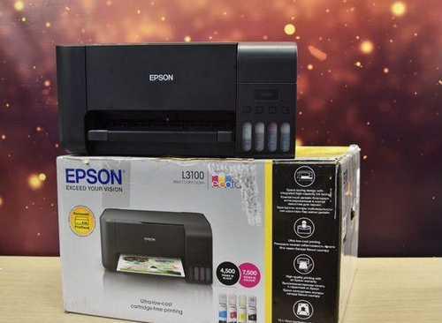 Мфу epson l3100 обзор