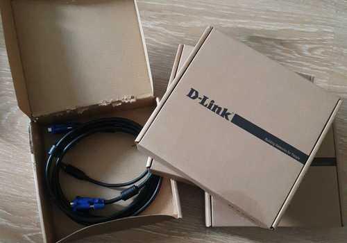 Кабель D-link dkvm-CU/B1A 1.8м, черный