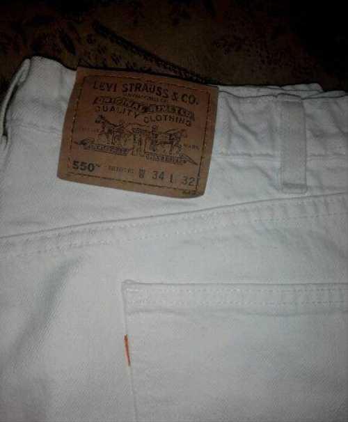 Джинсы Levis 550. 34x32. Made in USA. 1997 год