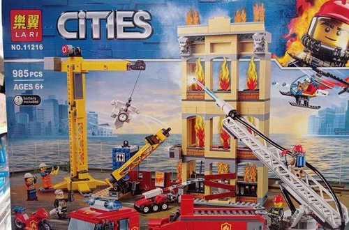 Конструктор Cities 11216 Пожарная Станция