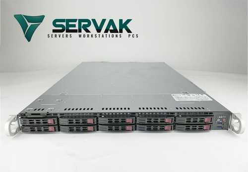 Сервер Supermicro 1028U-TR4T+ 2x E5- 2667v3 256GB