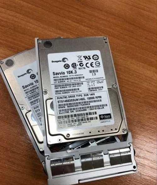 Жесткий диск Seagate ST9146803SS салазки