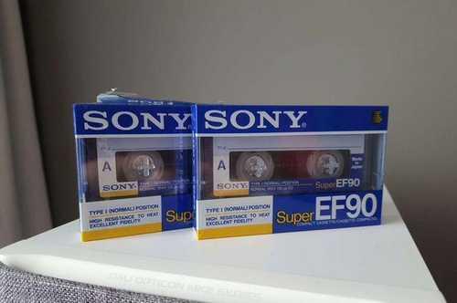 Аудиокассета Sony Super EF 90