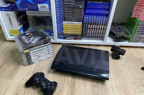 PS3 playstation 3 sony PS3 + 40 топ игр + доставка