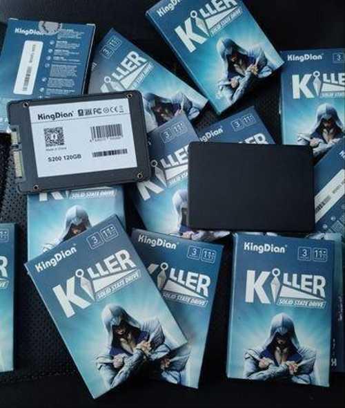 Быстрые SSD диски 120Гб King Dian
