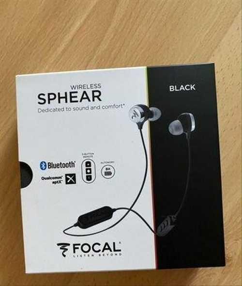 Наушники Bluetooth Focal Sphear Wireless Black