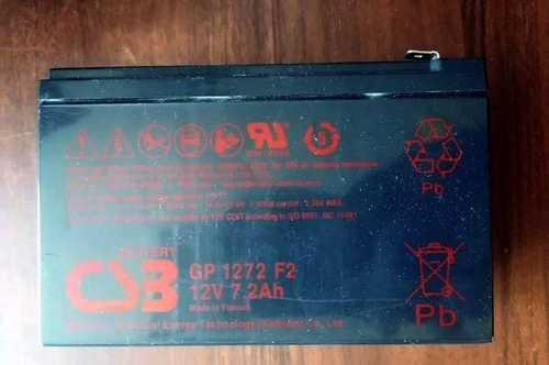 Аккумулятор csb gp 1272 f2