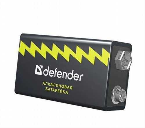 Батарейка Defender 6LR61-1B "Крона", алкалиновая