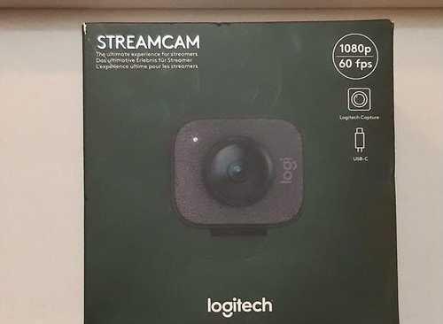 Вэб-камера Logitech Streamcam Graphite