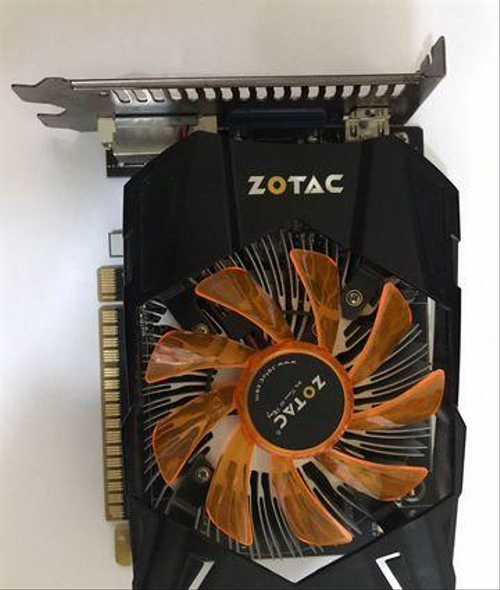 Видеокарта zotac GTX 650 syner edition 1 GB 128 BI
