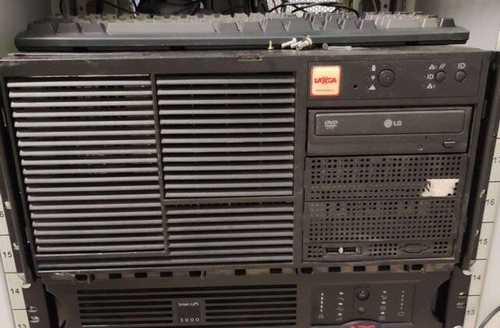 Сервер 2x Xeon L5335 2GHz Intel server board