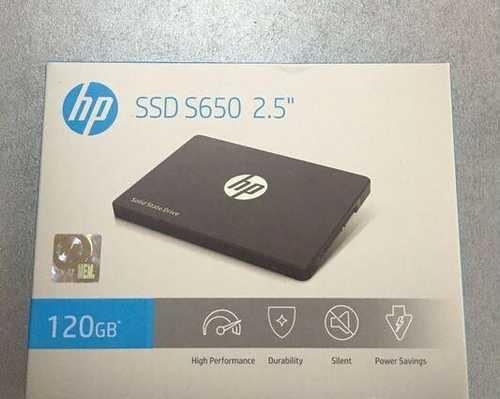 SSD диск 120гб 2.5" HP S650