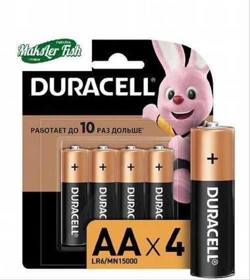 Батарейка Duracell LR6 LR3 аа/ааа BL4 оптом