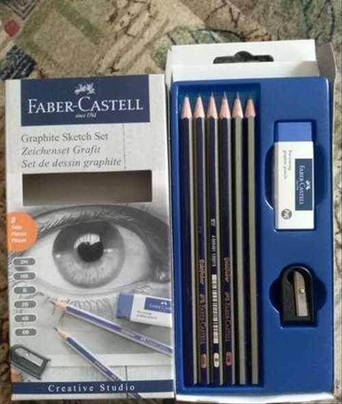 Набор чернографитных карандашей Faber-Castell