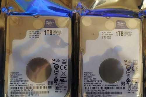2.5" 1 тб HDD WD Blue Новый