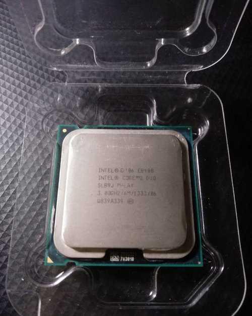 Процессор intel core 2 duo e 8400