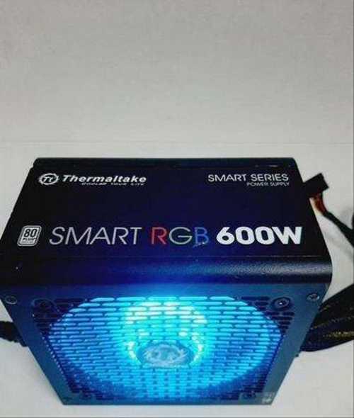 Thermaltake 600w RGB. Thermaltake Smart RGB 600w. Блок питания компьютера Thermaltake RGB 600w.