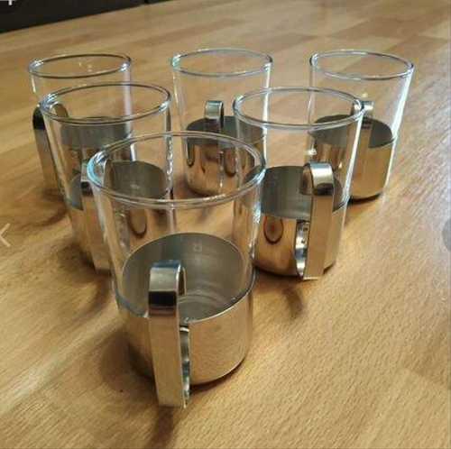Чайный набор стаканов "Тайга" Zepter