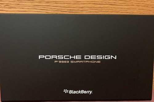 Смартфон BlackBerry Porsche P9983 Graphite