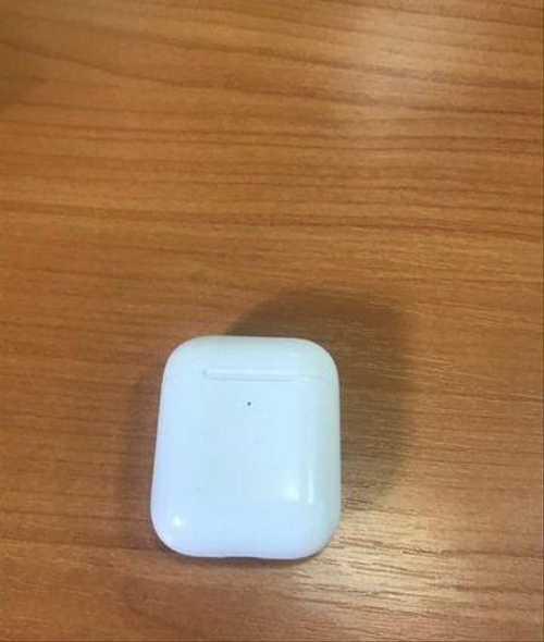 Airpods 2 с беспроводной зарядкой
