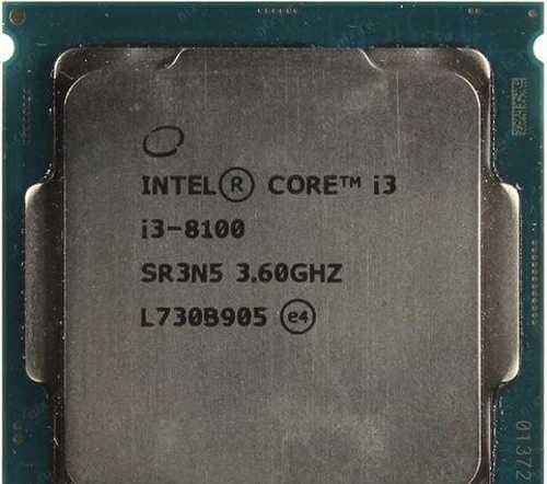 Процессор Inte Core i3-8100 LGA1151v2