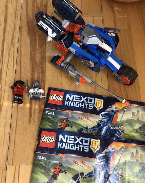 Lego Nexo Knights Ланс и его механический конь (70