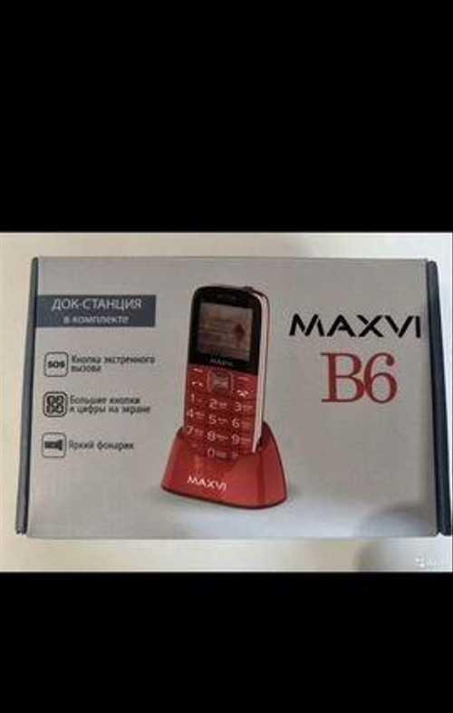 Сотовый телефон Maxvi B6