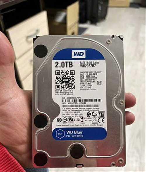 Hdd 2tb WD Blue WD20ezrz