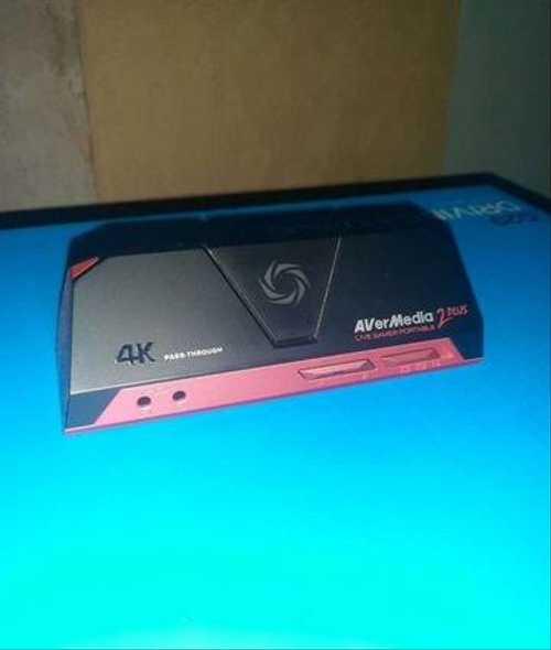 Карта видеозахвата avermedia live gamer portable 2 plus