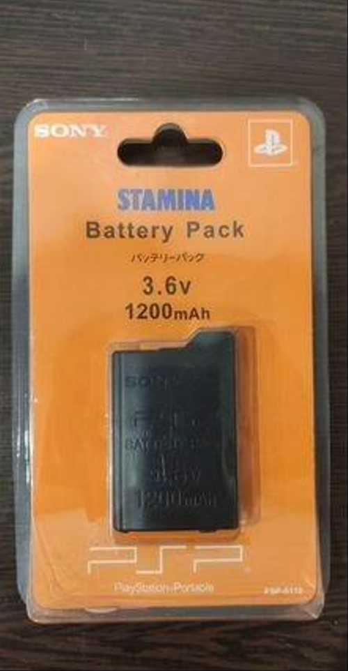 Аккумулятор для Sony PSP Stamina Battery Pack 3.6v