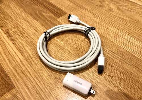 Кабель FireWire и переходник Belkin