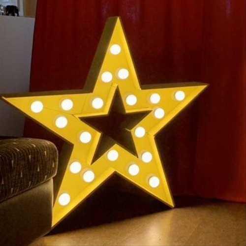 Звезда с лампочками