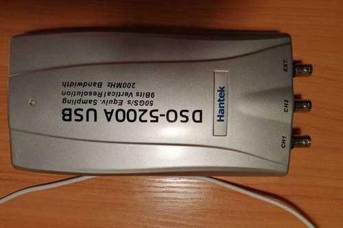 USB-осциллограф,Hantek,DSO5200A,б/у