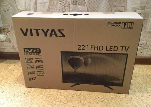 Телевизор Vityas 22LF0101 LED FullHD