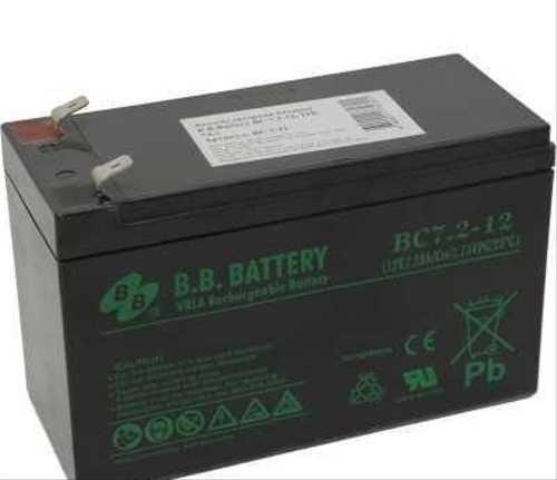 Батарея для UPS BB Battery BC 7.2-12 - новая